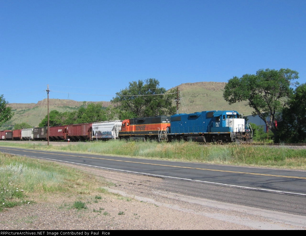 EMDX 797 Point On East Bound From Golden